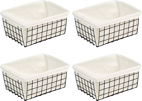 Mdesign Metal Wire Under Shelf Storage Baskets For Kitchen