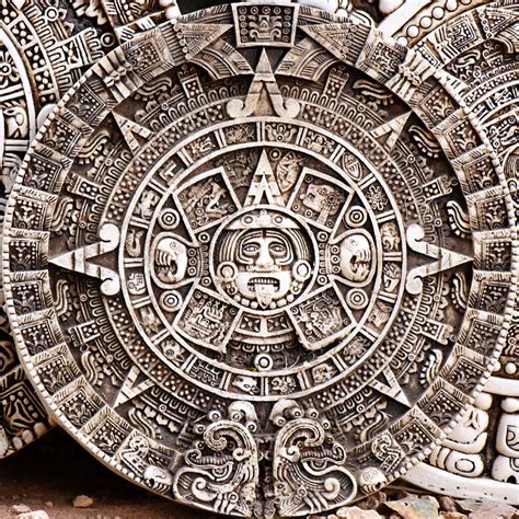 Aztec Calendar Mayan Art Ancient Mayan Mayan Calendar