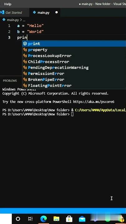 String Concatenation In Python Python Shorts Youtube