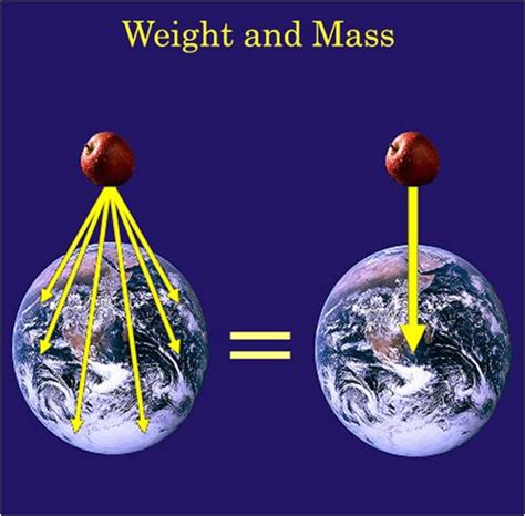 Difference Between Mass And Weight