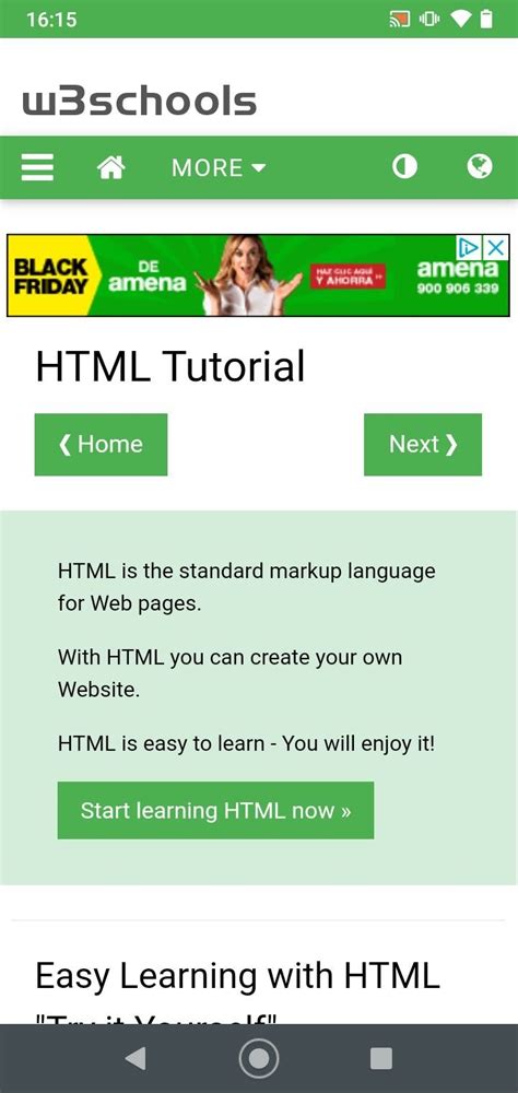 Télécharger W3schools 21 Apk Pour Android Gratuit
