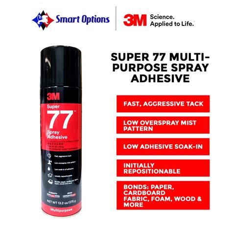 3m™ Super 77™ Spray Adhesive 132oz Shopee Philippines