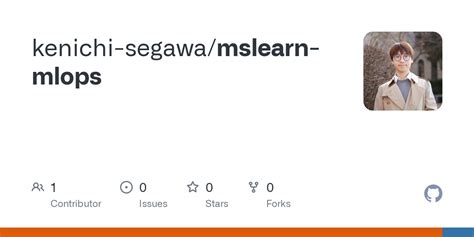 Github Kenichi Segawa Mslearn Mlops