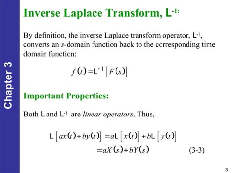Control Theory Laplace Transforms Lecture Ppt