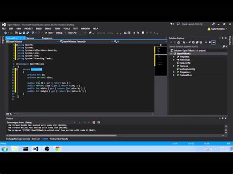 Opentk Axis Points Mouse — Opentk Basics Tutorial Series — Sil