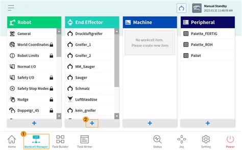 Master Control Communication Setup