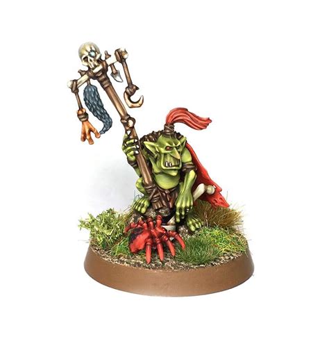 Age Of Sigmar Goblins Grots Moonclan Shaman Warhammer Fantasy Grot Shaman Gallery