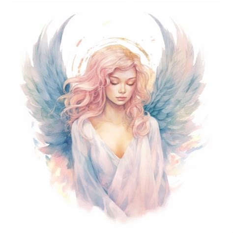 Premium Vector A Beautiful Angel
