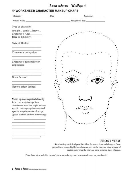 How To Apply Makeup Worksheets Saubhaya Makeup