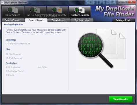 My Duplicate File Finder Download Free Windows 1 1 Softpedia