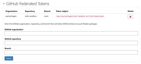 Feature Openid Connect Oidc Auth For Package Management Operations