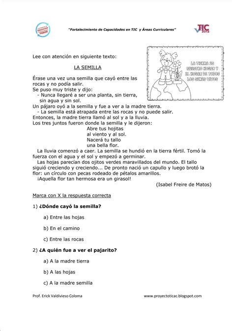 Lecturas Variadas Para 2º Grado Actiludis