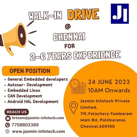 Jasmin Infotech On Linkedin Hiring Embeddedengineer