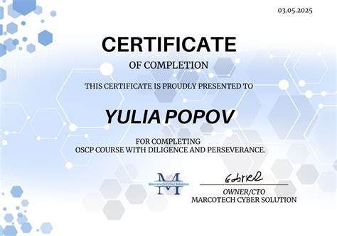 Oscp Offsec Cybersecurity Penetrationtesting Redteam Ethicalhacking… Yulia Popov