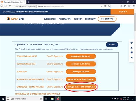 Community Downloads Openvpn