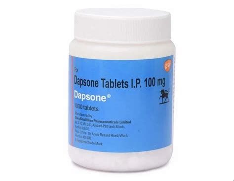 Dapsone Tablets 100mg Dapsone At ₹ 430 50 Bottle In Nagpur Id 2854309468648
