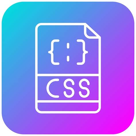 Premium Vector Css File Vector Icon Can Be Used For Computer