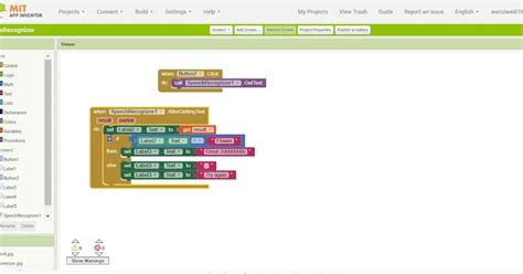 11121233多媒體英語學習作業 Week 13 SpeechRecognizer app
