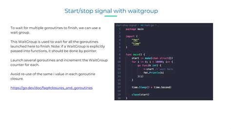 Golang Channels Use Cases PPT