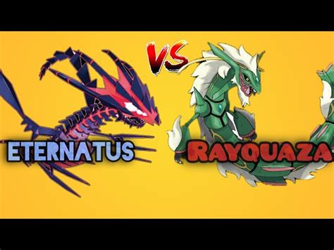 Pokemon Feuds Rayquaza Vs