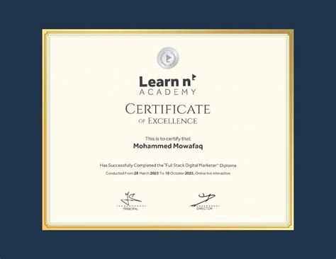 Finished Full Stack Digital Marketer Diploma Mohammed Mowafaq Posted On The Topic Linkedin