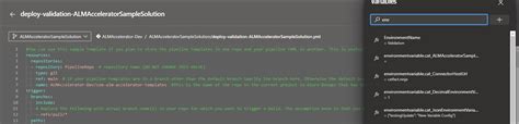 [alm accelerator bug] deployment variable values not deployed · issue 4357 · microsoft coe