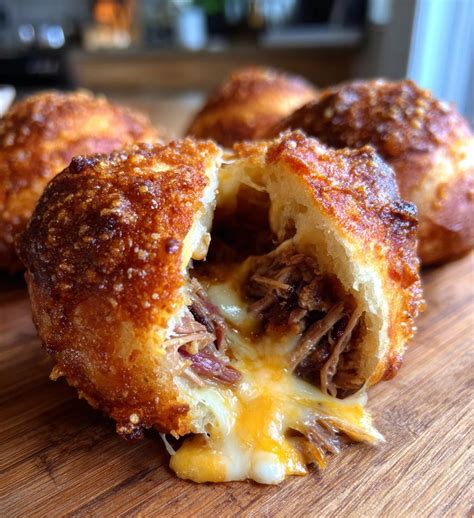 Smoked Brisket And Cheese Pretzel Bombs Recipes Finds