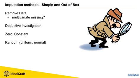 Andrew Bossy Data Imputation Using Reverse Ml Pdf