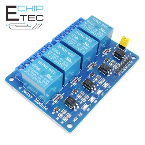 PCS Channel Relay Control Panel With Optocoupler Output Relay V Relay Module For Arduino