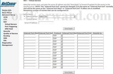 How To Port Forward A Netcomm NB N Router