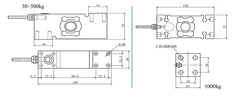 China Customized High Quality Stainless Steel Ip68 Load Cell
