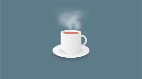 Hot Cup Of Tea Animated With Html And Css Youtube