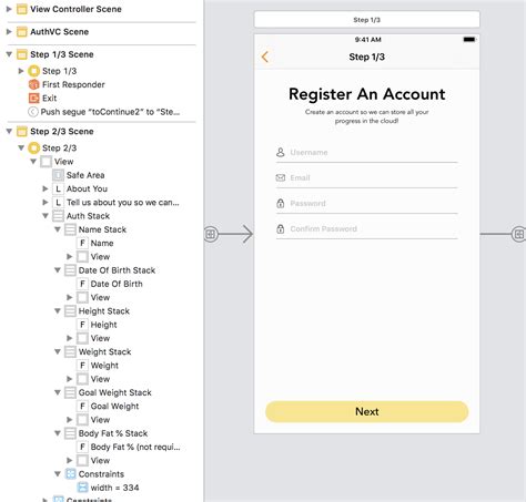 Ios Switch Between Uitextfields When Return Button Is Pressed Stack