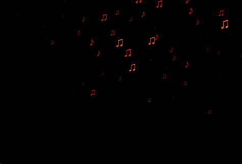 Dark Red Vector Pattern With Music Elements 14486629 Vector Art At