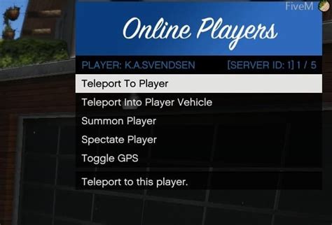 VMenu Download Kostenlose FiveM Ressource Neueste Version 2024