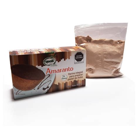 Receta Preparada Integral Para Pastel De Amaranto Quali De Moka 350 G
