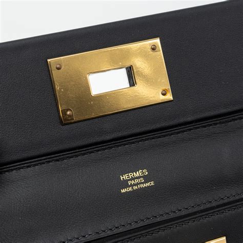 Hermes Mini 24 24 2424 21 Bag Volupto Black Ghw Stamp U