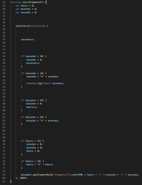 creating a stopwatch in javascript and learning something by muhd
