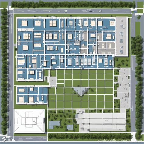 University Building Layout Stable Diffusion Online