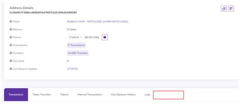 Canto · Issue 6799 · Blockscoutblockscout · Github