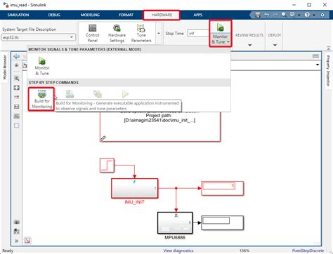 Reading Imu Sensor Data