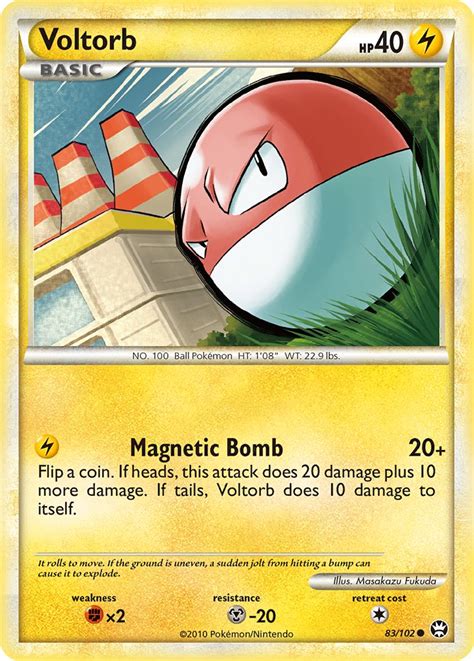 Voltorb · Triumphant Tm 83 ‹ Pkmncards