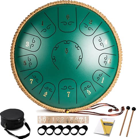 Steel Tongue Drum Hopwell 12 Inches 13 Notes Tongue Drum Percussion