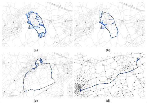 Gps Trajectories In A Rural Area And On The Highway Between Antwerp And Download Scientific