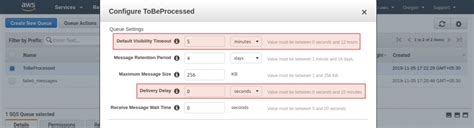 scheduling tasks with aws sqs and lambda