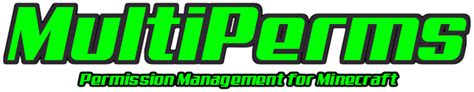 Multiperms Minecraft Plugin