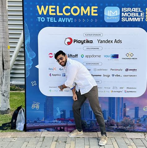 vaibhav verma on linkedin affiliatemarketing networking israel israelmobilesummit trackier