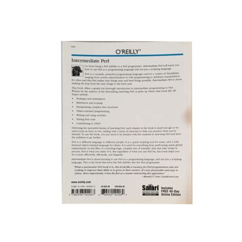 Silver Coconut Intermediate Perl Beyond The Basics Of Learning Perl