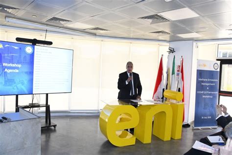 Mompr Eni Partner On Methane Emissions Reduction Workshop Egypt Oil And Gas