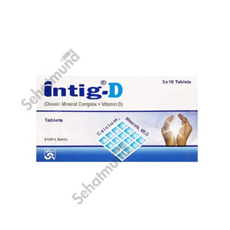 Intig D Tablets Sehatmund Online Medicine